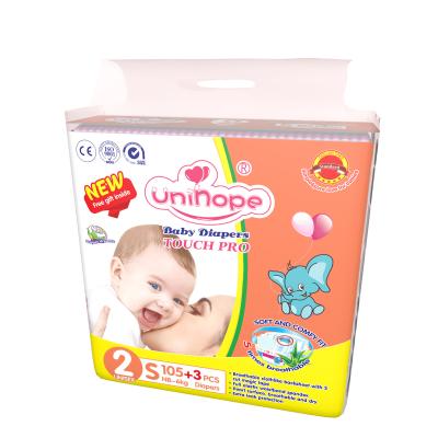 China Soft Breathable Absorption African Nappies Teddy Diapers S for Loose Baby Diaper for sale