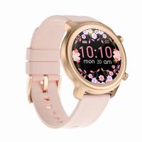 China 170mAh Round Android Watch Faces , 1.28in Smart Heart Rate And Blood Pressure Wristband for sale