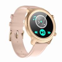 China 240''240 Dots Ip67 Waterproof Bluetooth Smart Watch , 170mAh Round Mobile Watch for sale