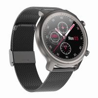 China Bluetooth V4.0 Round Face Smartwatches IP67 Smart Watch Calorie Counter for sale
