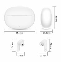 China Mini IPX4 Waterproof Bluetooth Earbuds , 300mAh True Wireless Stereo Headset for sale