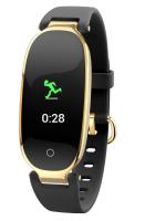 China 500ma 80*160 Dots Womens Fitness Smartwatch For Running And Swimming for sale