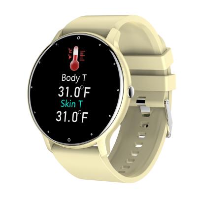 China Women Men Compass Barometer 5.0 Bluetooth Call Smartwatch Full Touch for sale
