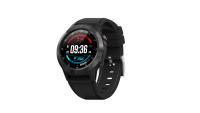 China GPS Positioning 360mAh Round Face Smart Watch With Zinc Alloy Body for sale
