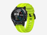 China Liquid Silicone Band 320mAh Mens Fitness Smartwatch Heart Rate Monitoring for sale