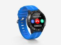 China Heart Rate Monitoring IP67 Waterproof Round Face Smartwatch Build In GPS for sale
