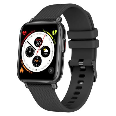 China Silica Gel 1.69Inch Touch Screen Smartwatch Sleep Blood Oxygen Monitoring for sale