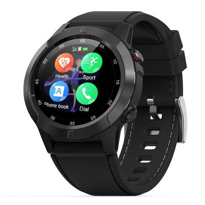 China GPS Positioning 360mAh Round Face Smart Watch With Zinc Alloy Body for sale