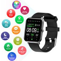 China Arc Screen IP68 Waterproof Smart Watch 200 MAh For Heart Rate Temperature for sale