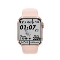 China 1.69 Full Touch Screen Smartwatch BLE 5.1 Local Music Play Alarm Clock 200mAh for sale