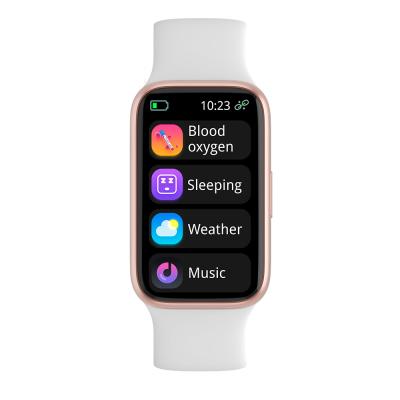 China PPG Sensor Waterproof Sports Smartwatch 140mA BLE5.0  Heart Rate Monitor for sale