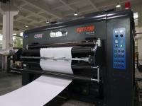 China Kraft Paper Roll Cutting Machine Double Rotory sheeter machine INK JET Paper Roll To Roll Cutting Machine for sale