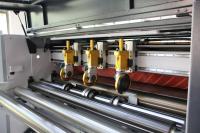 China Double Rotary Paper Sheeting Machine Synchronize Fly Rolled Paper Cutting150GSM - 1000GSM for sale
