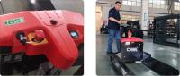 China Walking Style Handling Forklift  24V   Electric Stacker 65A  Forklift Equipment for sale