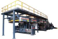 China Automatic Paper Splicing and Pallet Change System High Precision Double Rotary Paper Roll Sheeting Machine for sale