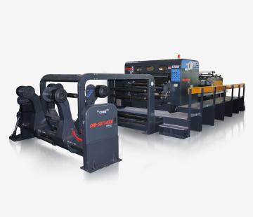 China High Speed Double Rotary Paper Sheeting Machines 200GSM 1000GSM Roll To Sheet Cutter Machine for sale