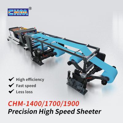 China Paper Sheeting Machine Twin Knife Precision High Speed Sheeter for sale
