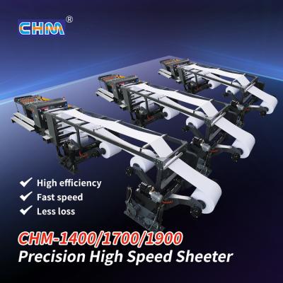 China High Speed Precision Paper Sheeter Machine with 60-500 GSM Capacity and Max 1500mm Reel Diameter for sale