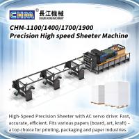 China Automatic CHM Machinery Paper Cutter  Paper Roll To Sheet Cutting Machine high speed for sale