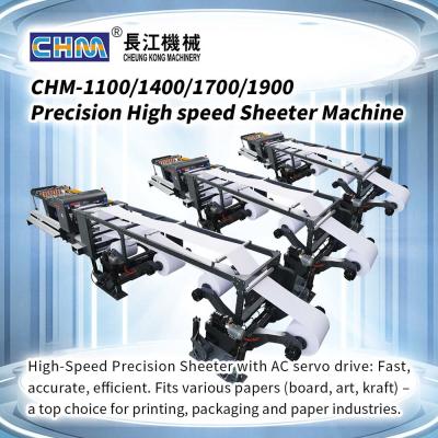 China Paper Roll Sheeter Cutting Machine Precision 60-550gsm Chm Sheeter Machine for sale