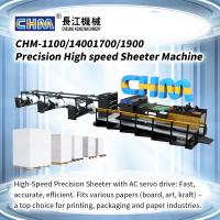 China Chm Machinery Paper Reel Cutting Machine High Speed Precision Roll To Sheet Cutter for sale