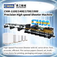 China Single Rotary Knife Paper Sheeting Machine   Foil Paper Cutting Machine for sale