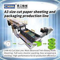 China CHM A4A3 Paper 5rolls  5 Pockets Cutting And Packaging Machine A4 Making Machine for sale
