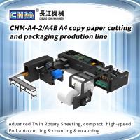 China High Speed A4 Paper Cutting And Wrapping Machine  Output 10 Reams/Min A4 Paper Production Line Chm Machine for sale