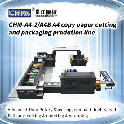 China Compact High Precision Cutting A4 Sheeter with 10 Reams/Min Output for A4 Paper Production Line for sale