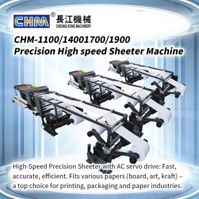 China Paper Sheeting Machine Paper CHM Machinery Single Sheeter for sale