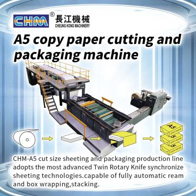 China Fully Automatic A4 Paper Cutter Machine A4 Copy Sheeter Paper Machine for sale
