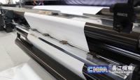 China Automatic Double Rotary Paper Sheeting Machine  Splicing & Pallet Change & Slitting Knife Positioning for sale