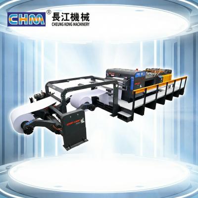 China Precision Rotary Paper Sheeter 450mm - 1650mm Cutting Length Rotary Paper Cutter for sale