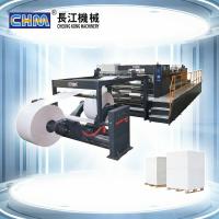 China 4 Rolls 150-1000 GSM Paper Roll To Sheeter Cutting Machine with Max 1800mm Reel Diameter Sheeter Machine for sale