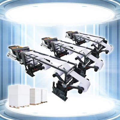 China Chm Machinery Paper Sheet Roll To Cutting Machine CHM-1400 for sale
