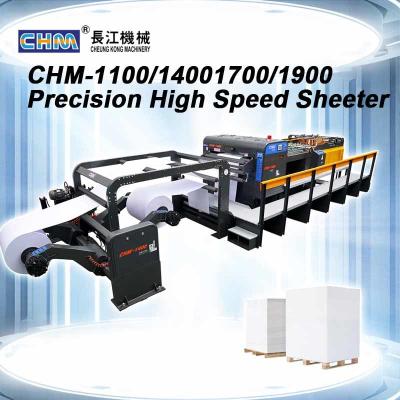 China CHM Paper Plate Sheet Cutting Machine Rotary Sheet Cutting for sale