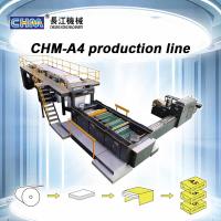 China A4 A3 Copy Paper Cutting Machine And Ream Packing Machine output 600 tons per month for sale