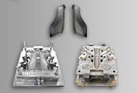 China Steel NAK80 Automotive Mold with Submarine Gate Type and HASCO Standard 3d printed plastic injection mold for sale