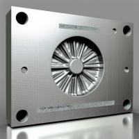 China Textured Surface Finish Packaging Mold with Fan Gate Injection Mold for sale
