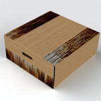 China Corrugated Paper Packaging Box with Polished Surface Finish and Customizable Mold Life of 000 Shots for sale