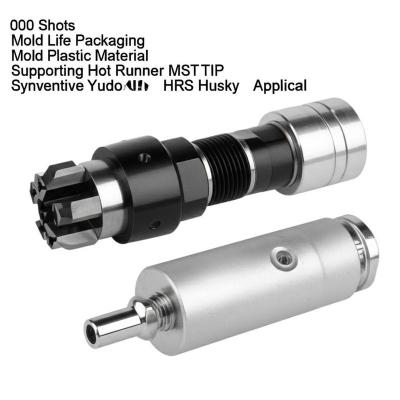 China 000 Shots Mold Life Packaging Mold Plastic Material Supporting Hot Runner MST TIP Synventive Yudo HRS Husky Applications for sale