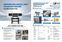 China 4 Heads Industrial DTF Printer Heat Transfer Customized For Textile Printing for sale