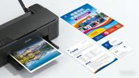 China High Contrast Double Sided Inkjet Paper 120g Glossy Inkjet Paper Vivid Colors for sale