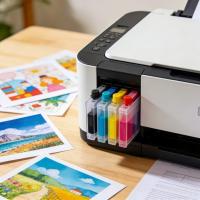 China Smudge Resistant 200gsm Glossy Photo Paper A4 A3 For Brochures And Flyers for sale