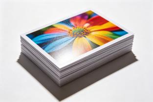 China Smooth Surface Inkjet Glossy Sticker Paper 135g A4 A3 Customizable For Label Graphic for sale