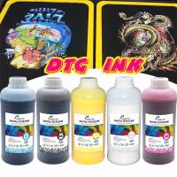 China Vibrant Colors Pigment Based Ink For Cutting Pieces Garments DTG Printing for sale
