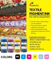 China Digital Printing Textile Pigment Ink Water Based For Roll To Roll Textile Production for sale