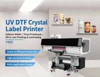 China Eco Friendly DTF Products Easy Operation 1440dpi UV DTF Crystal Label Printer for sale
