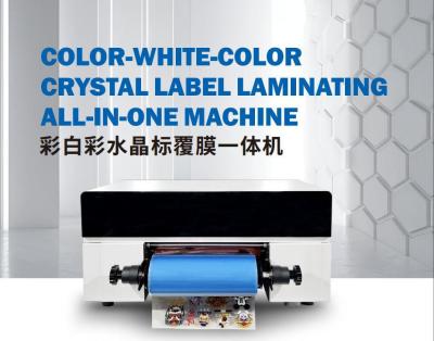 China Laminating Crystal Label Printer Textiles And Fabrics All In One Printer for sale