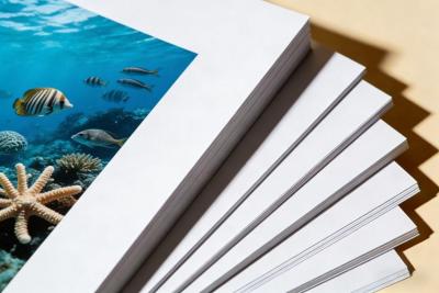 China 120g Double Side Inkjet Paper A4 A3 Custom For Invitations And Place Cards for sale